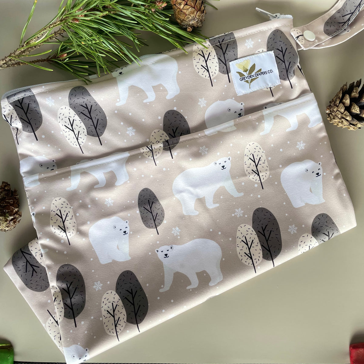 SNOW BEAR - Wetbag – greydendiapersco
